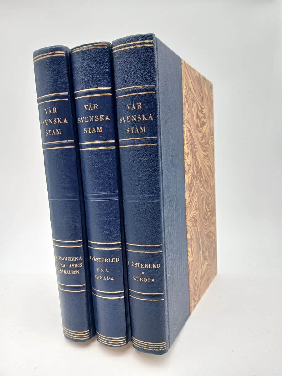 Bok av Boëthius, Axel [red.]: Vår svenska stam på utländsk mark – bok ...