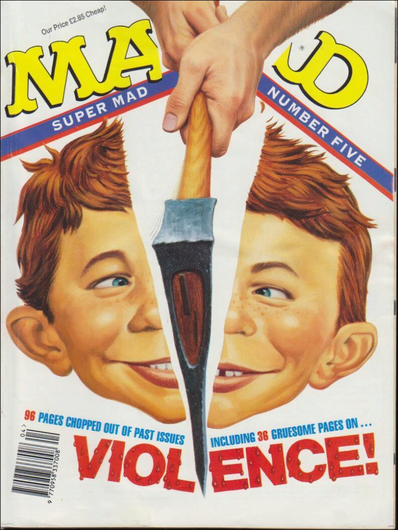 Tidskrift: MAD Magazine | Super MAD / 5 : Violence – bok.hstrom.se ...