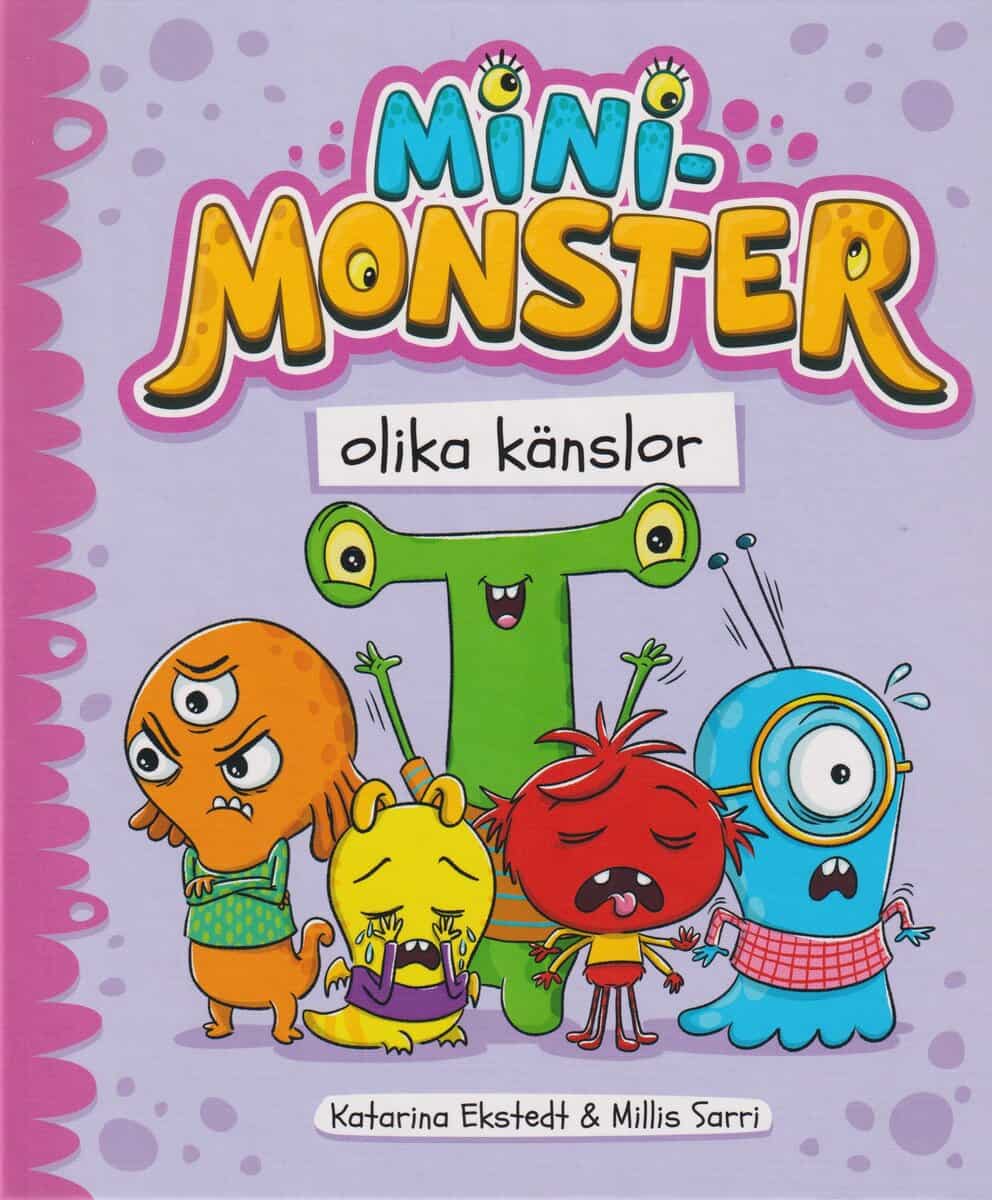 Bok av Katarina Ekstedt: Minimonster olika känslor! – bok.hstrom.se ...